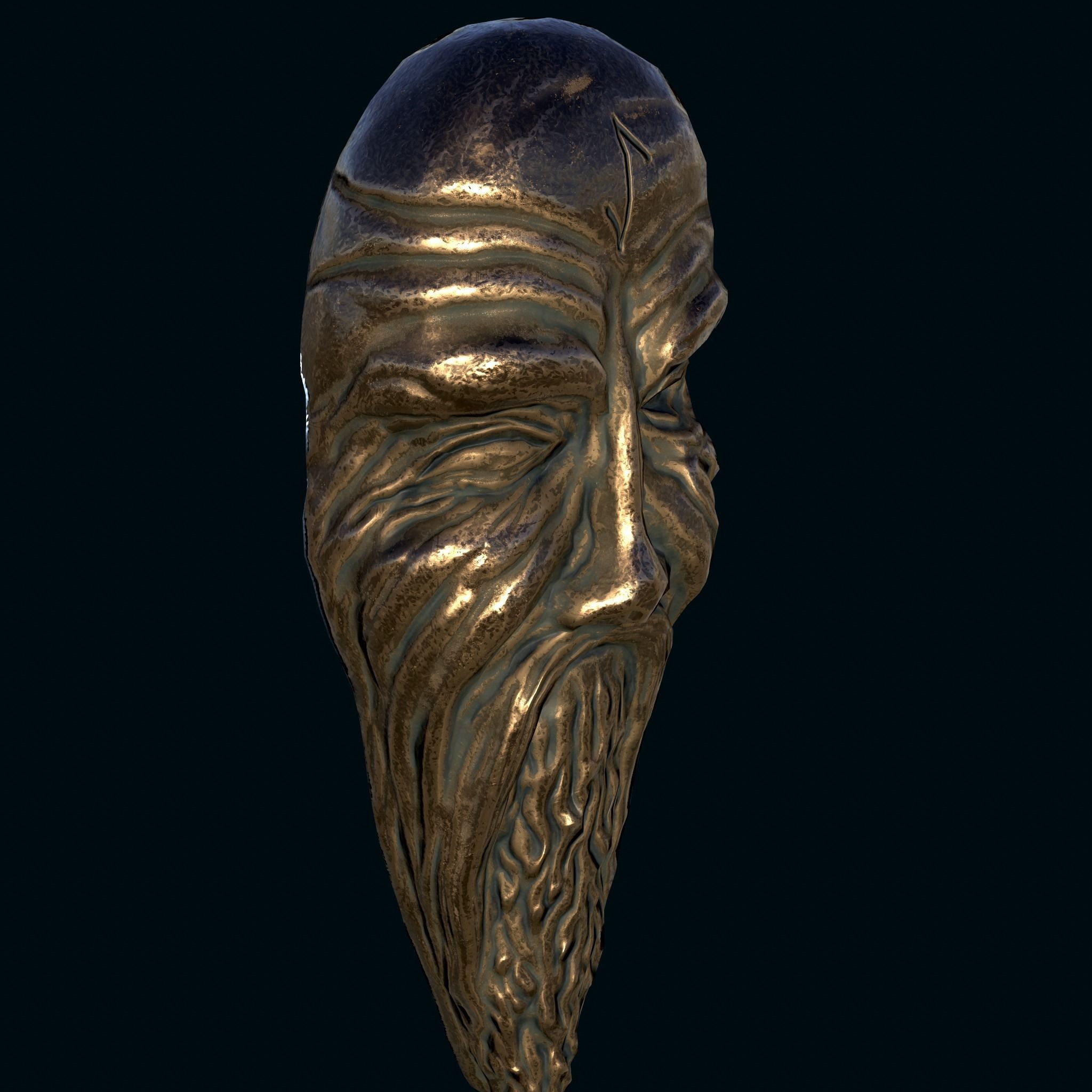 3D model Odin Mask VR / AR / low-poly | CGTrader