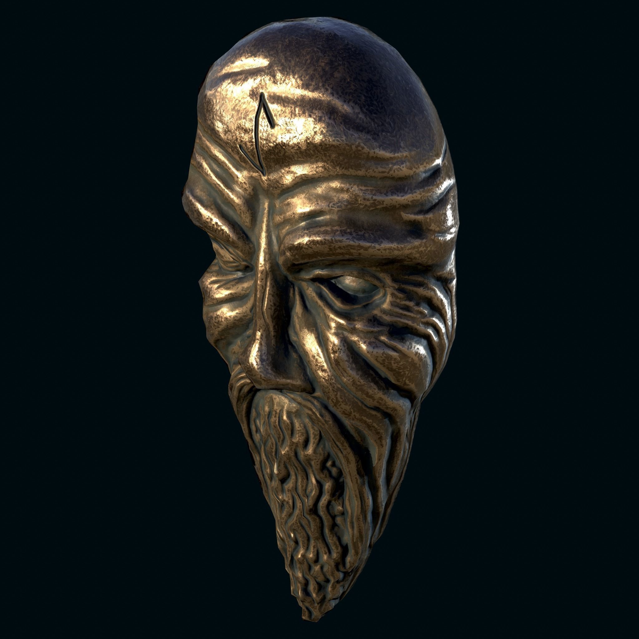 3D model Odin Mask VR / AR / low-poly | CGTrader