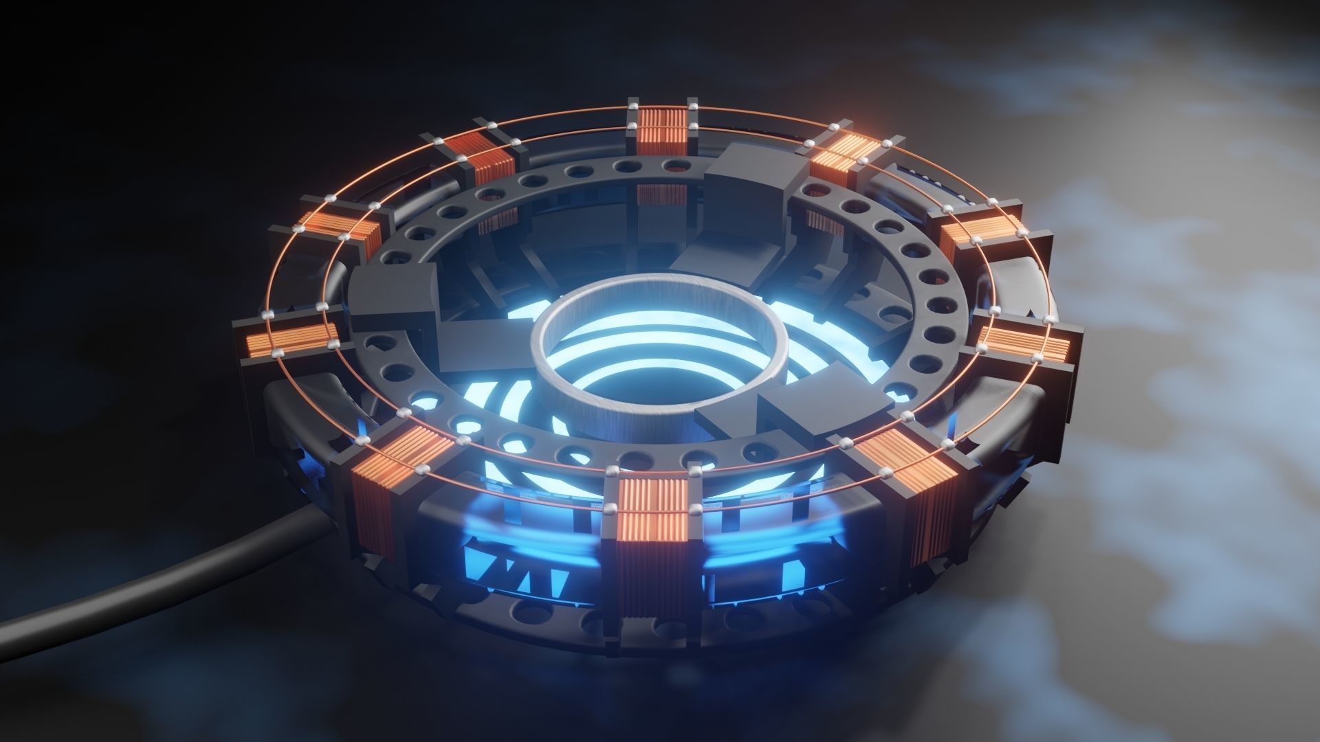 Arc Reactor 3D model | CGTrader
