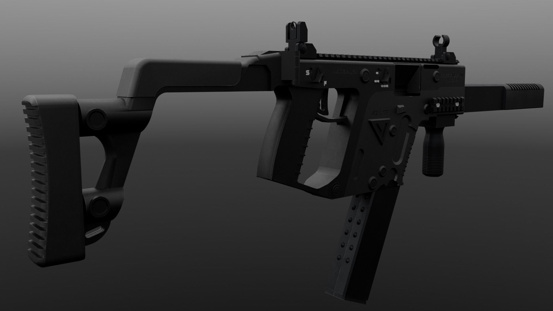 3D model Kriss Super V Vector Model VR / AR / low-poly | CGTrader