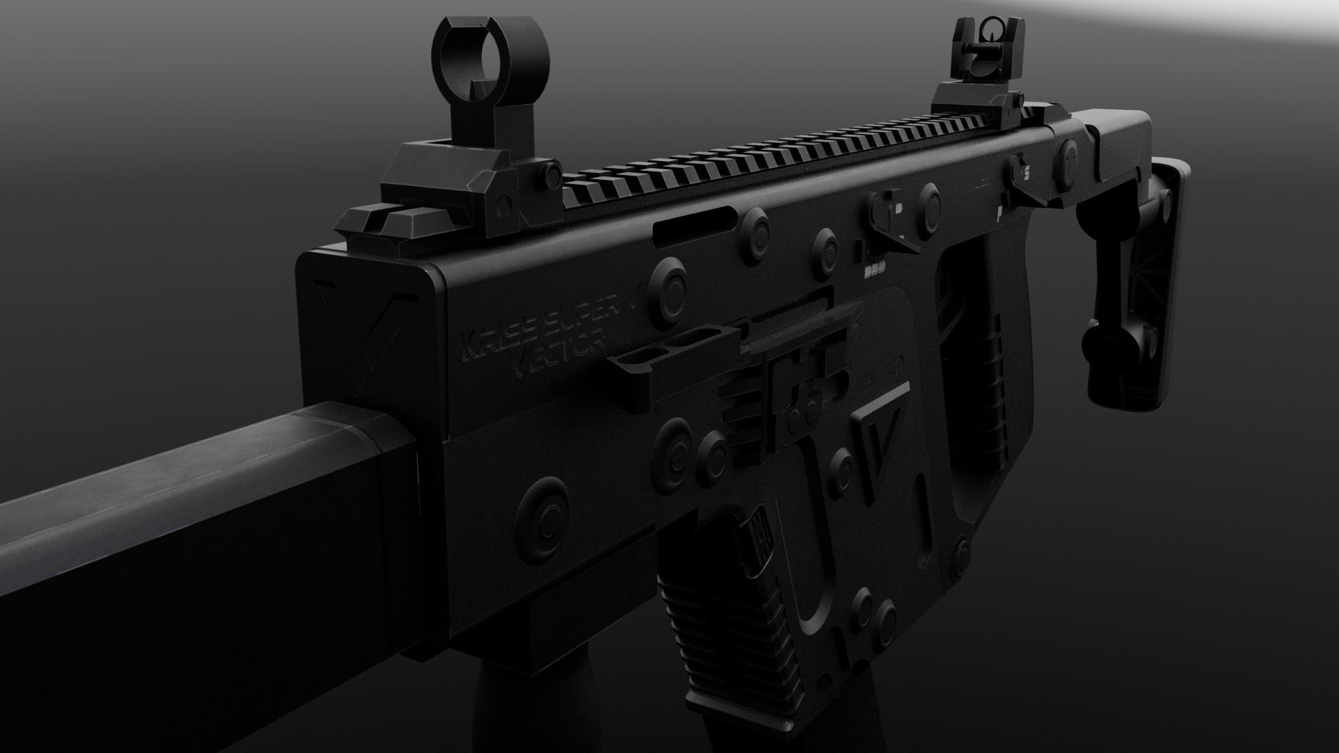 3D model Kriss Super V Vector Model VR / AR / low-poly | CGTrader
