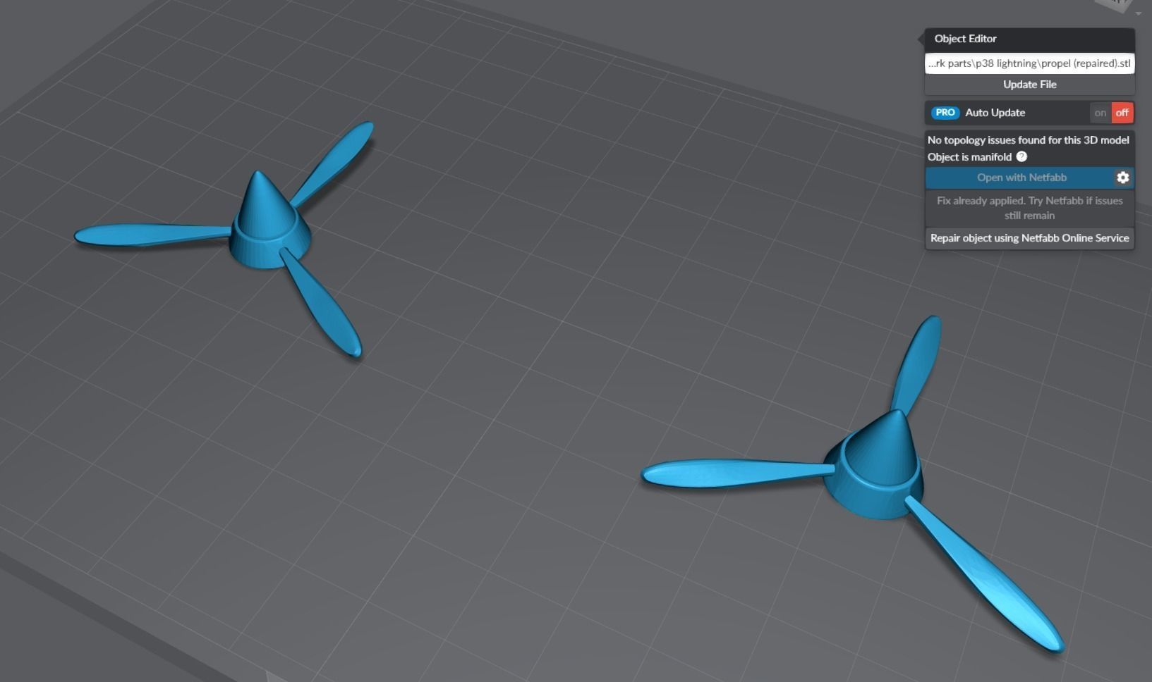 P38 Lightning Scale model 3D model 3D printable | CGTrader