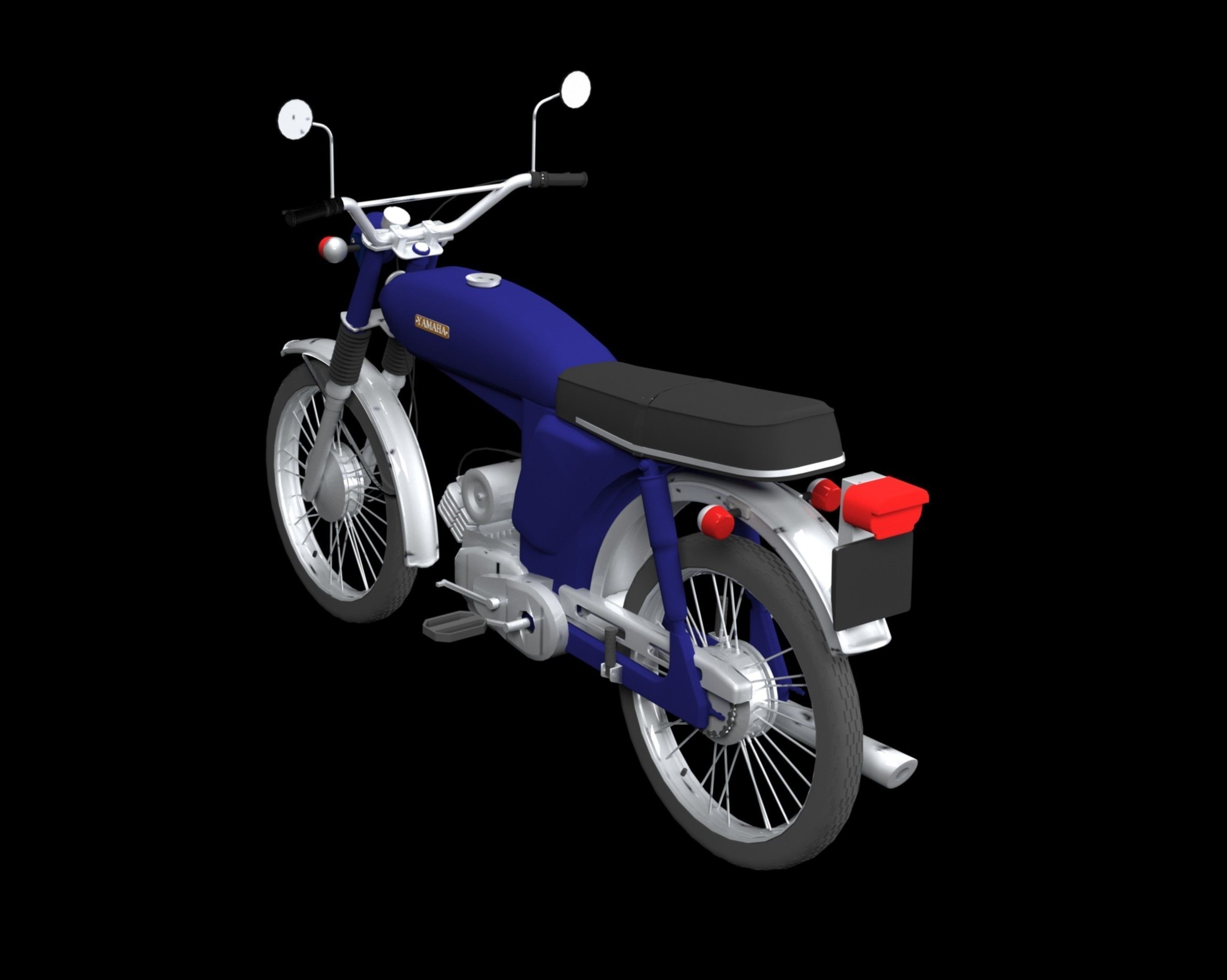 Yamaha Motor Bike 3D model | CGTrader