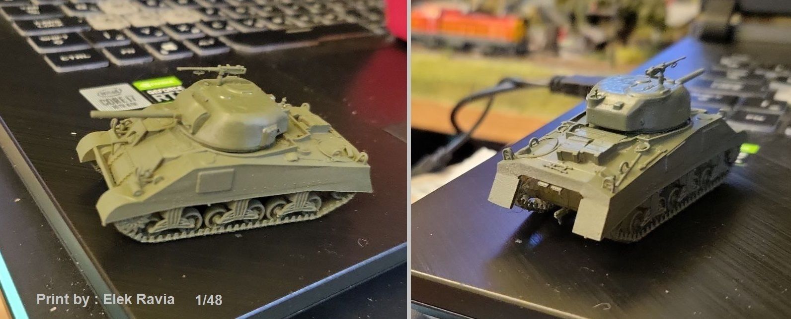 TANK M4 Sherman for Print 3D model 3D printable | CGTrader