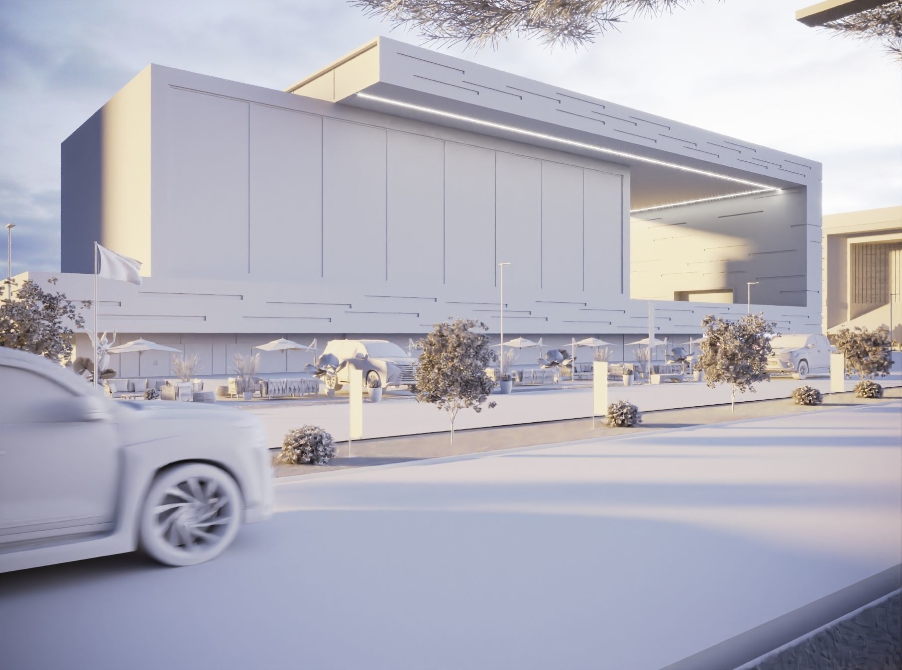 Office Complex 3D model | CGTrader