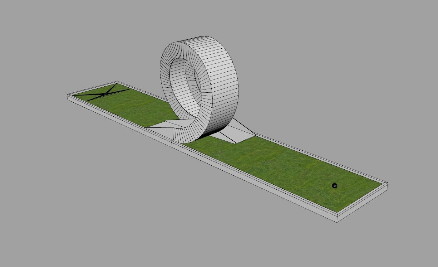 Golf Loop 3D model | CGTrader