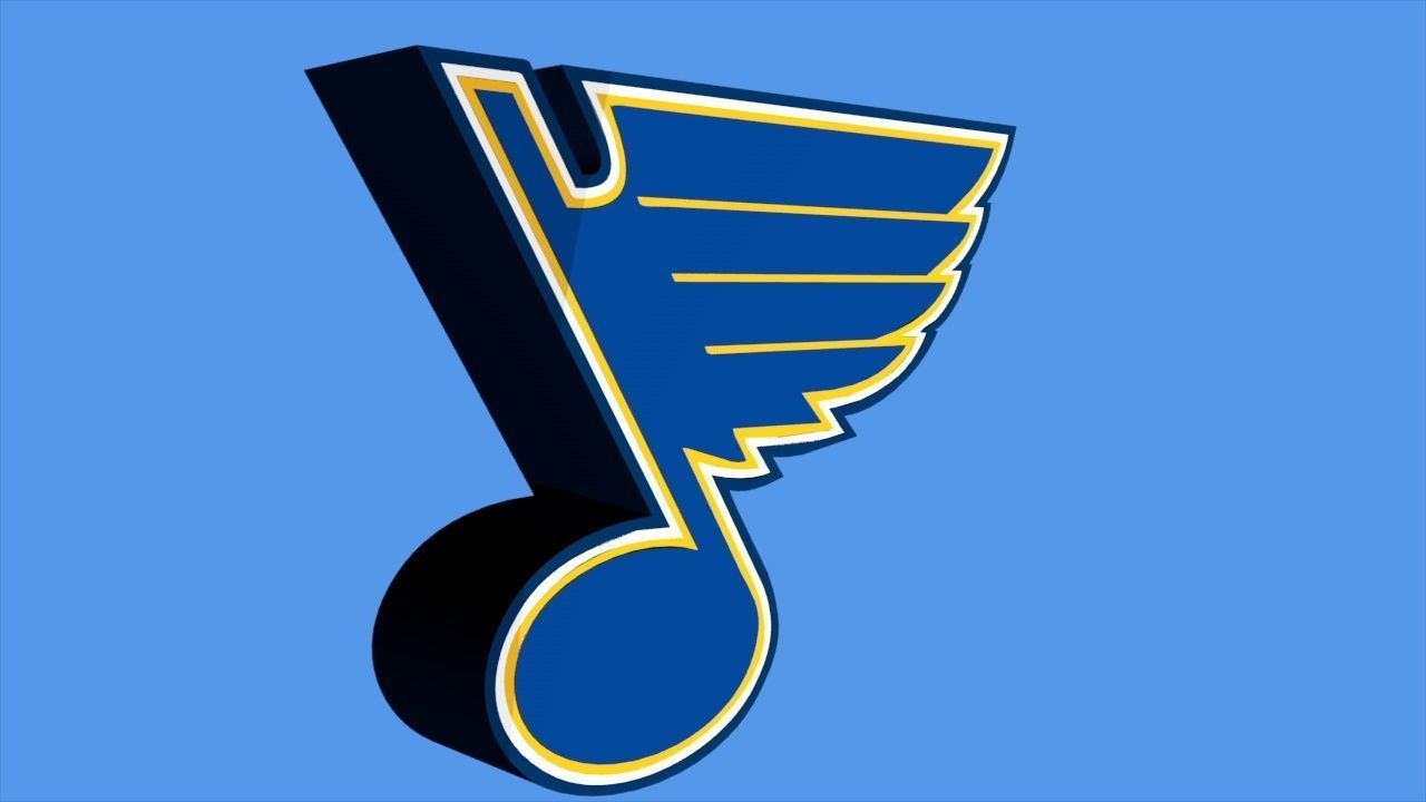 St Louis Blues Team Logo 3D model | CGTrader