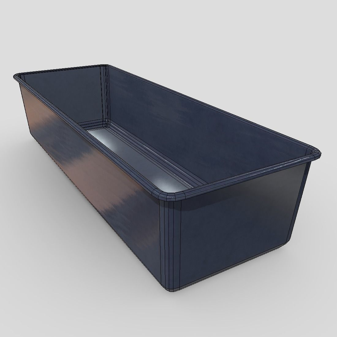 CC0 - Baking Tin free VR / AR / low-poly 3D model | CGTrader