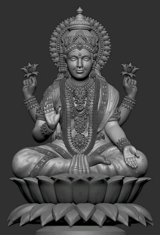 Hindu Gods Statues Murti lot 01 3D model 3D printable | CGTrader