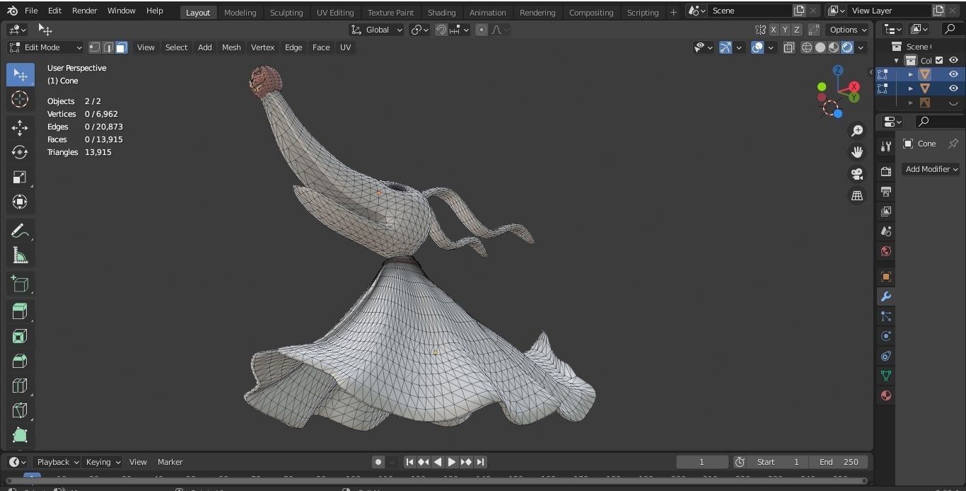 Zero from the movie The Nightmare Before Christmas 3D model 3D ...