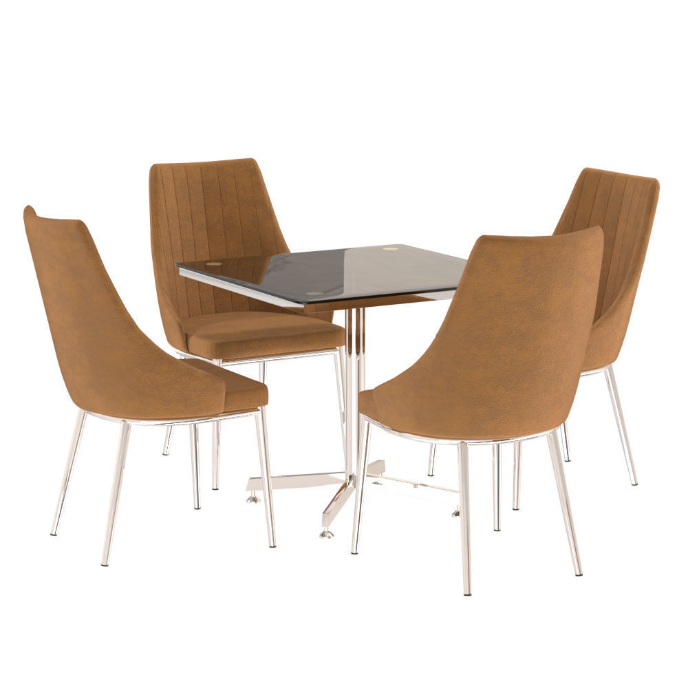 Table Panja and Chair Baraka free 3D model rigged | CGTrader