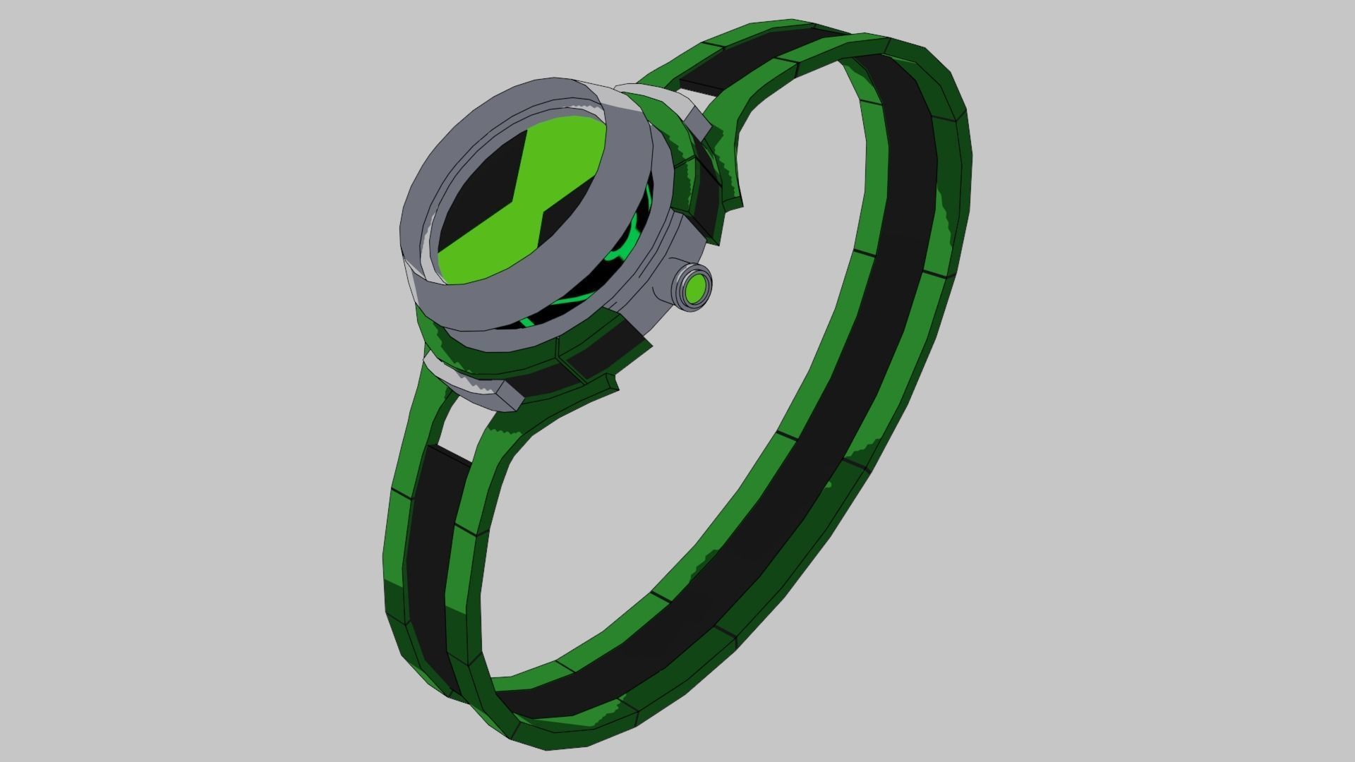 Ben10 alien omnitrix free 3D model 3D printable | CGTrader