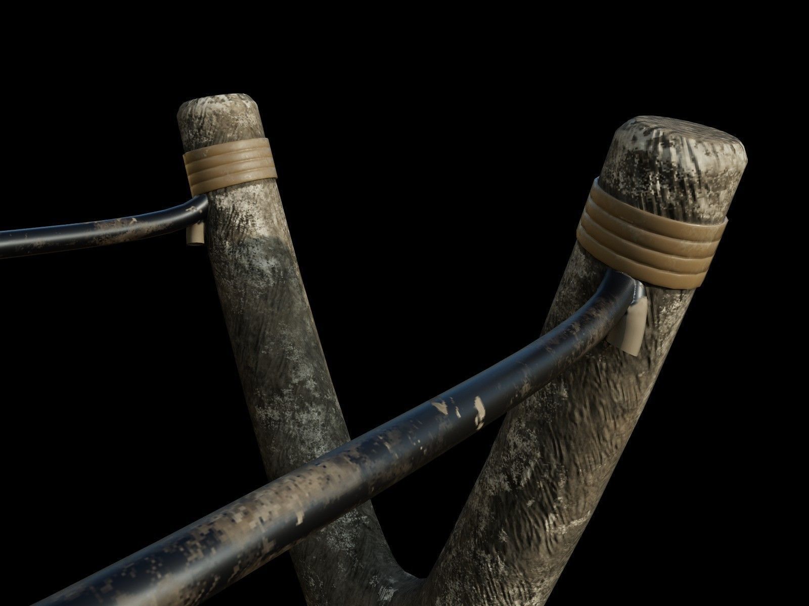 3D model Wooden SlingShot VR / AR / low-poly | CGTrader