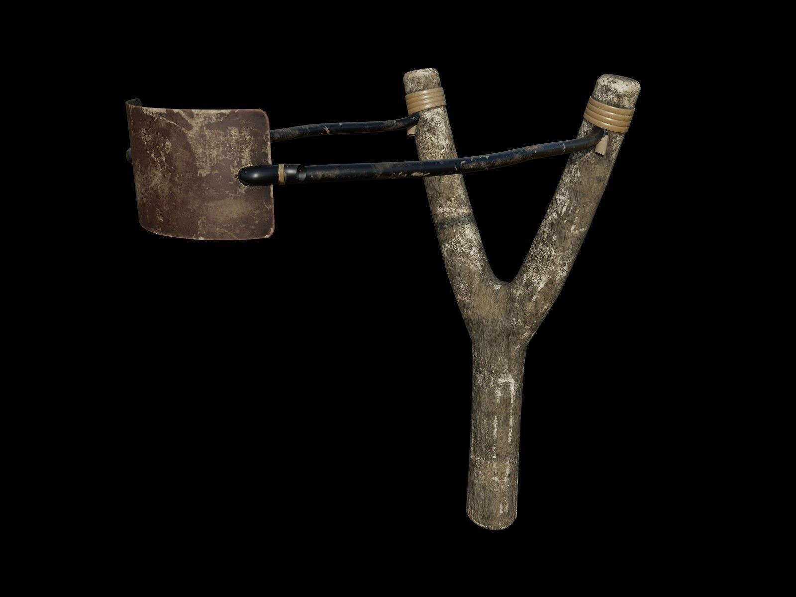 3D model Wooden SlingShot VR / AR / low-poly | CGTrader