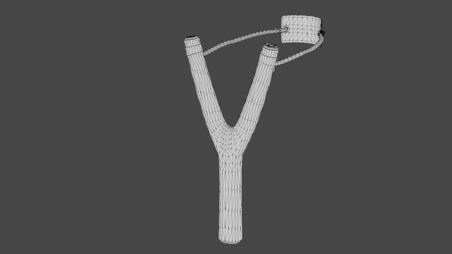 3D model Wooden SlingShot VR / AR / low-poly | CGTrader