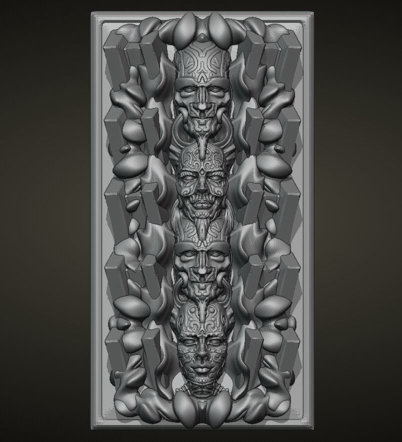 Decorative strip 3D model 3D printable | CGTrader