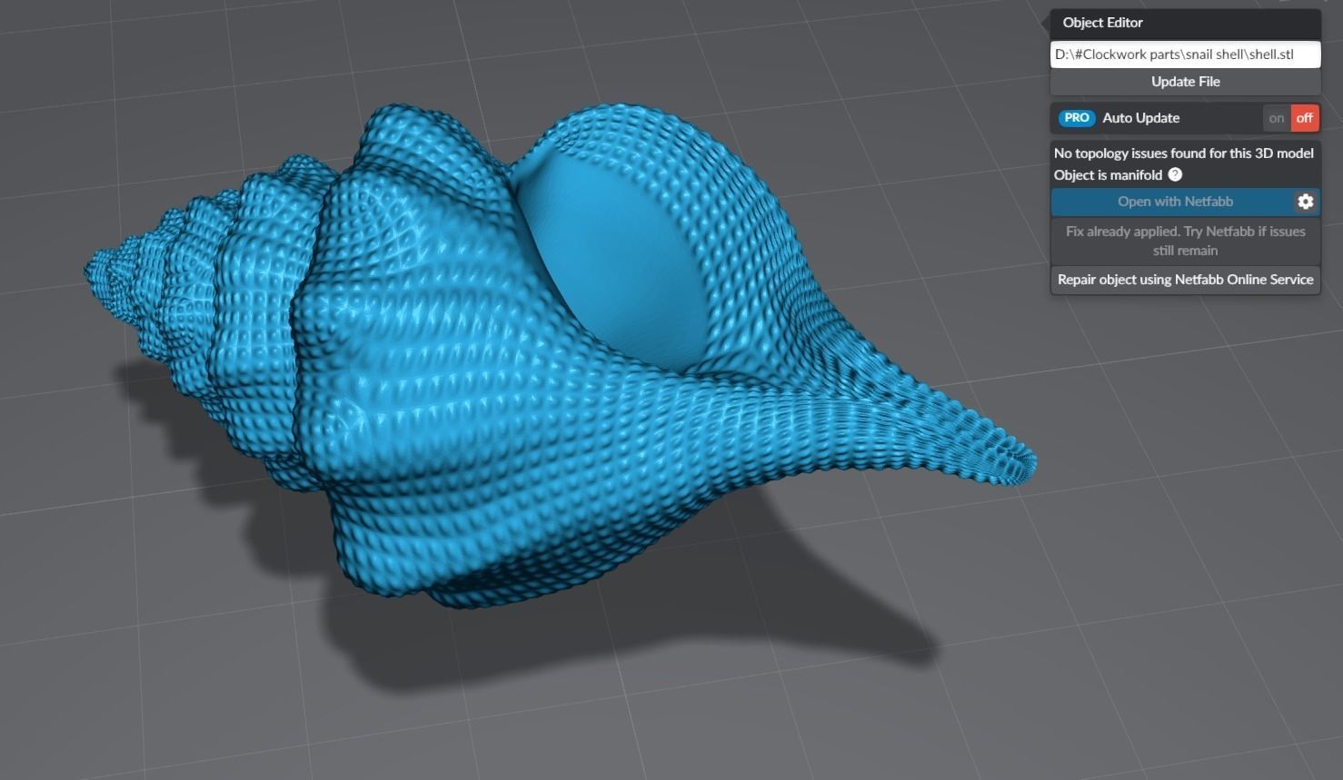 Snail Shell 3D model 3D printable | CGTrader