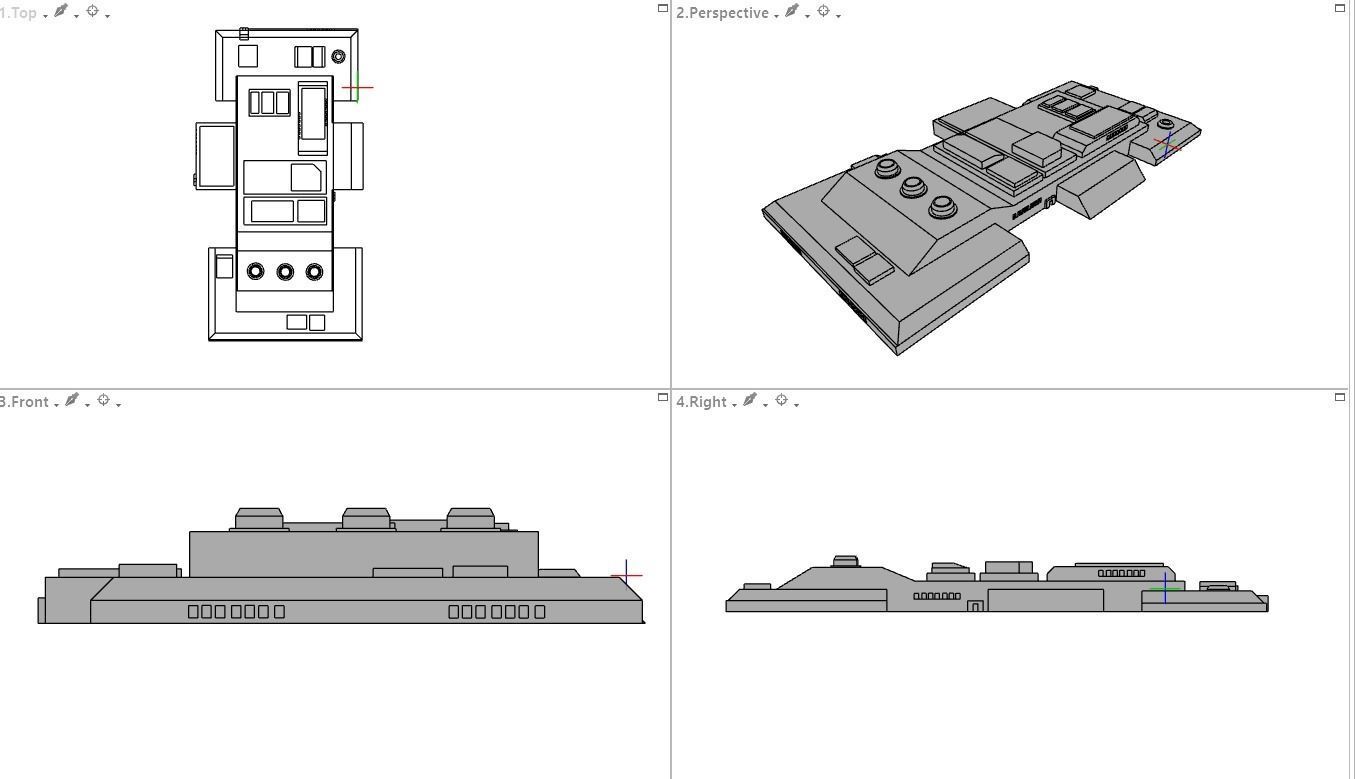 3D model Sci-Fi Residential Buildings Pack - 10 Futuristic house block ...