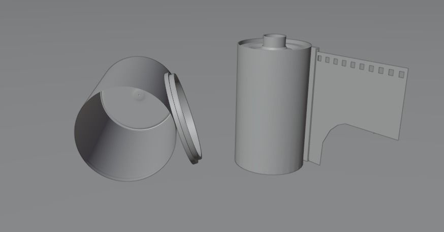 ultimative analog film roll model 3D model | CGTrader
