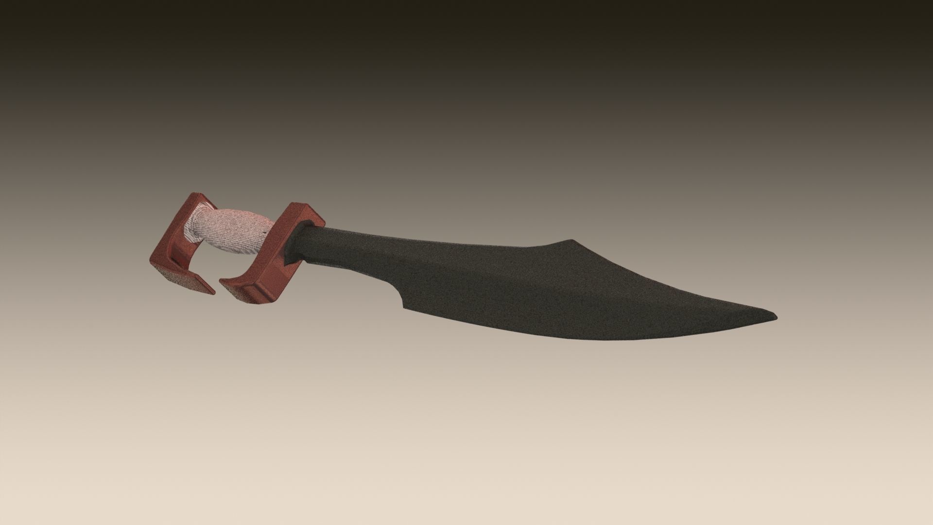 Leonid Sword Sparta Spartan King 300 Spartans Weapon Melee 3D model ...