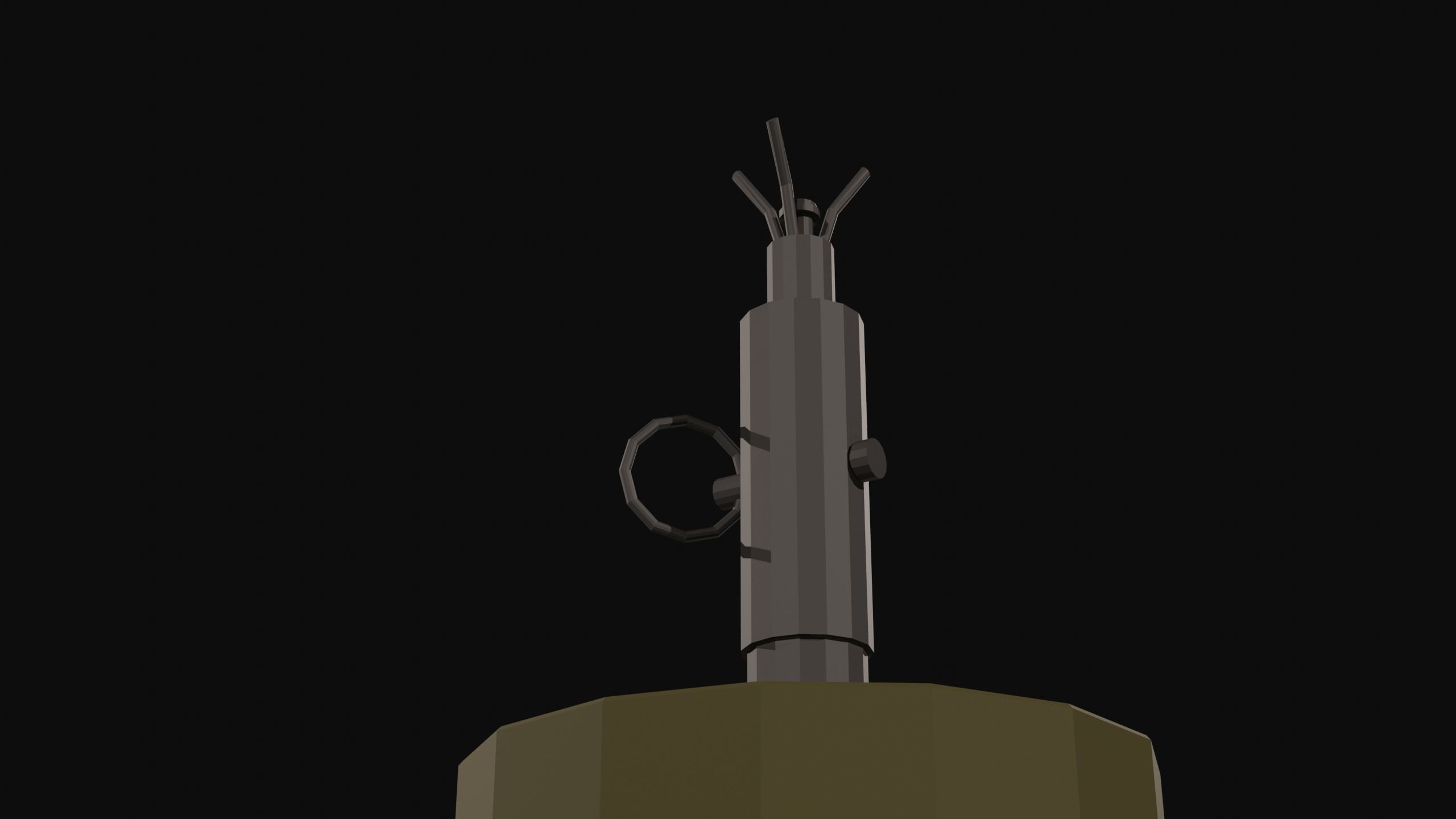 3D model Bouncing Betty S-Mine Low Poly VR / AR / low-poly | CGTrader