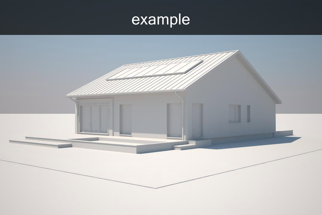 Example house model free 3D model | CGTrader