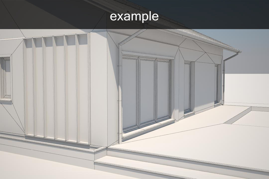 Example house model free 3D model | CGTrader