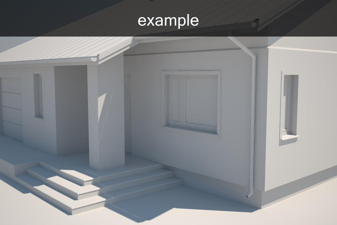 Example house model free 3D model | CGTrader