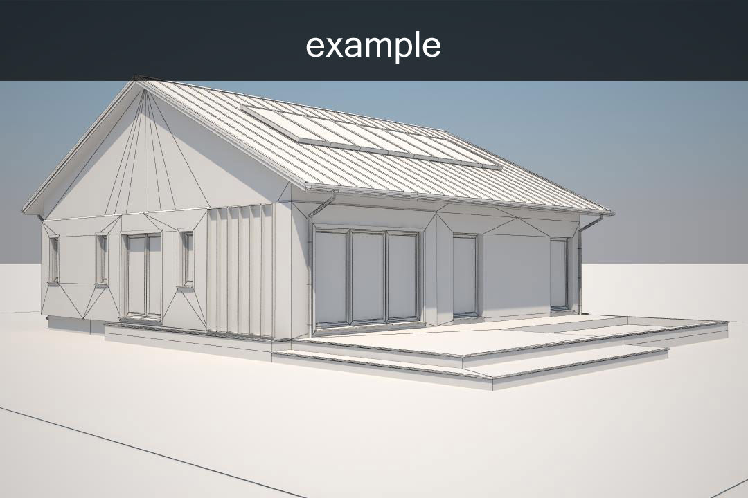 Example house model free 3D model | CGTrader