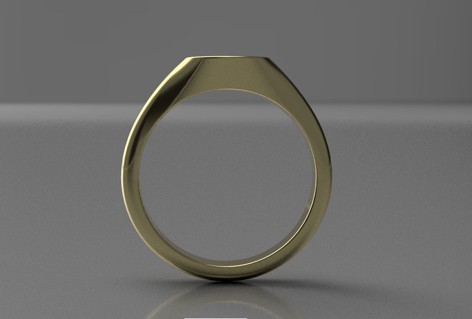 Red Power Ranger Signet Ring 3D model 3D printable | CGTrader