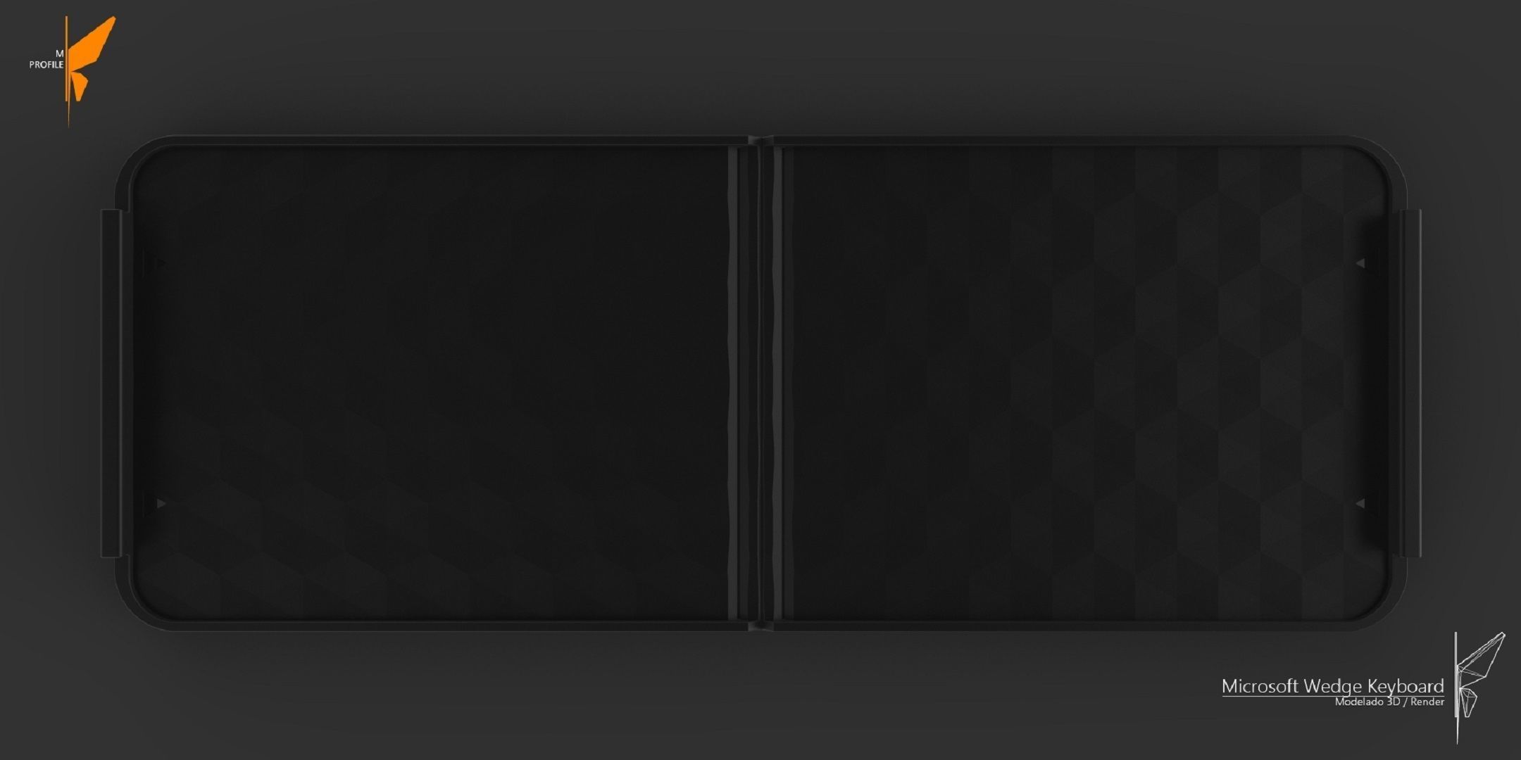 Microsoft Wedge Keyboard 3D model | CGTrader