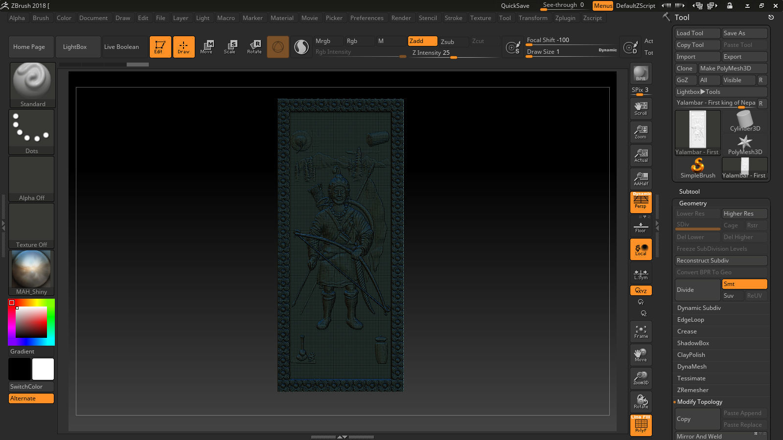 Yalambar First king of Nepal 3D model 3D printable | CGTrader