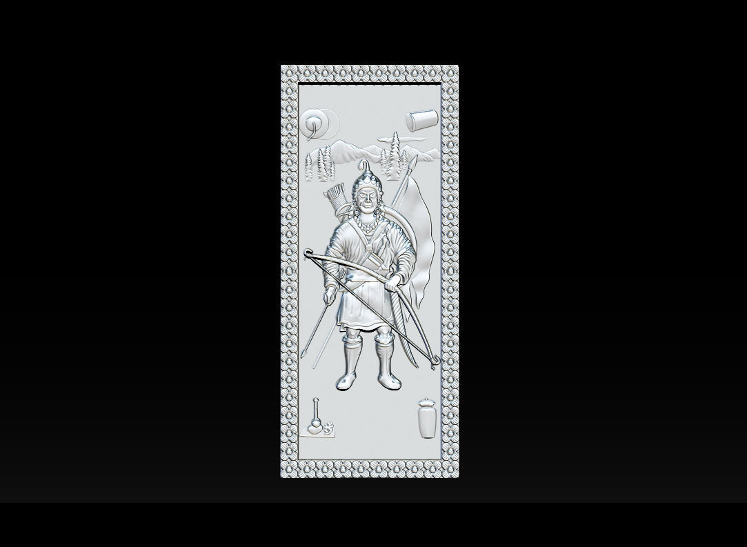 Yalambar First king of Nepal 3D model 3D printable | CGTrader