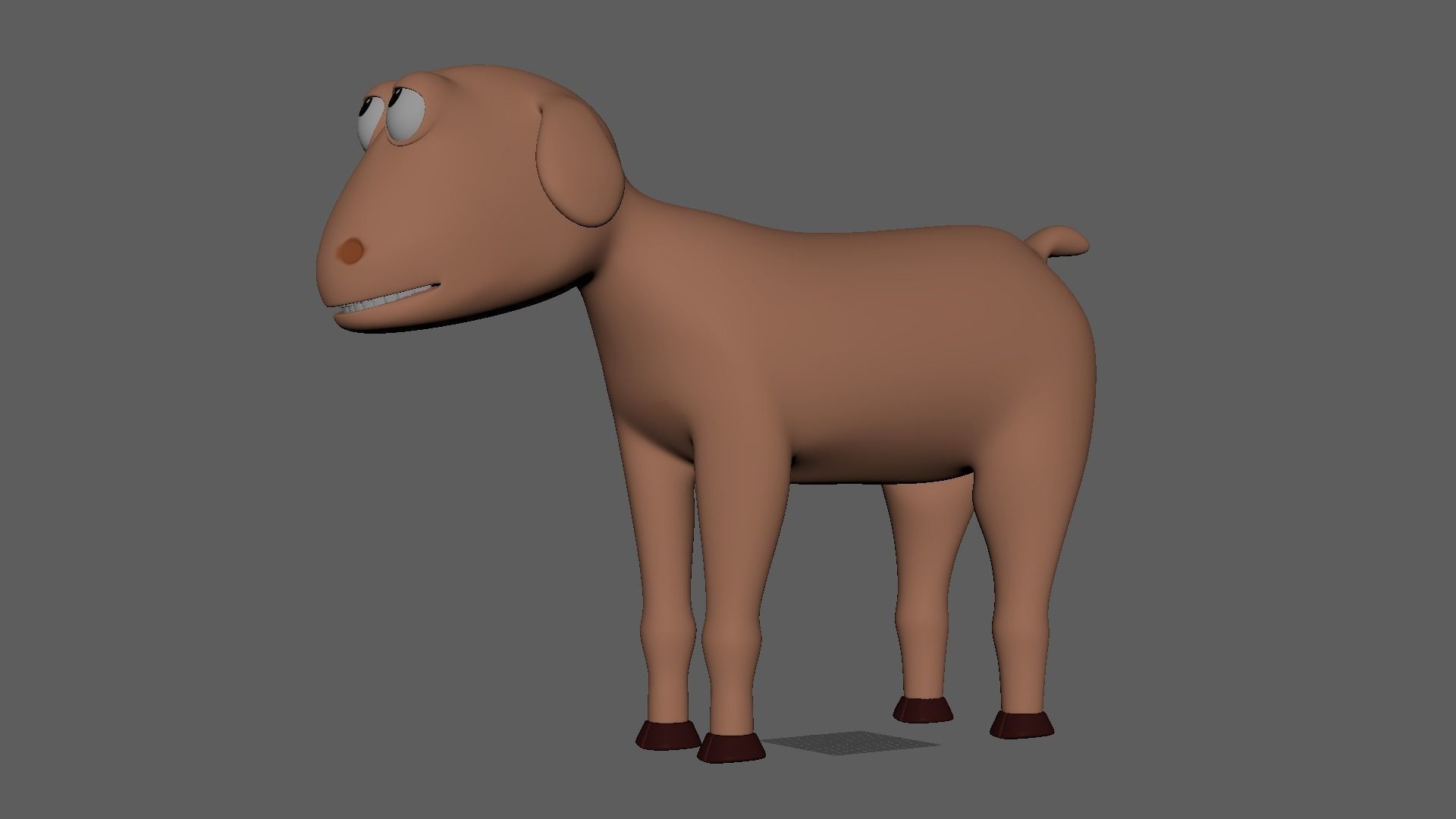 Cartoon Sheep 3D model rigged | CGTrader