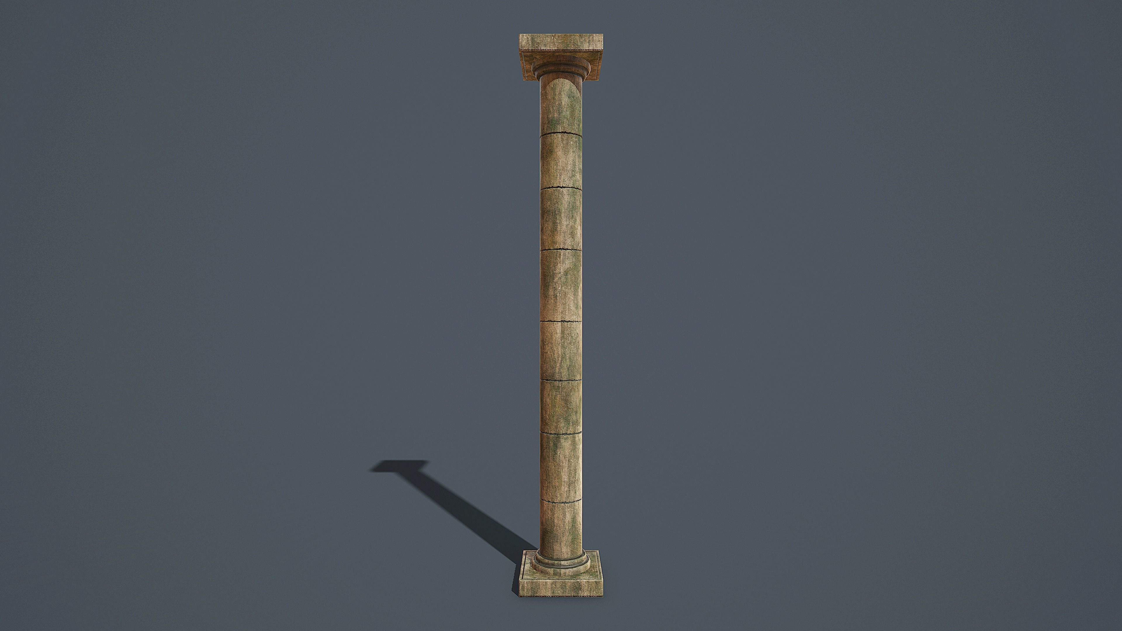 3D model Medieval column VR / AR / low-poly | CGTrader