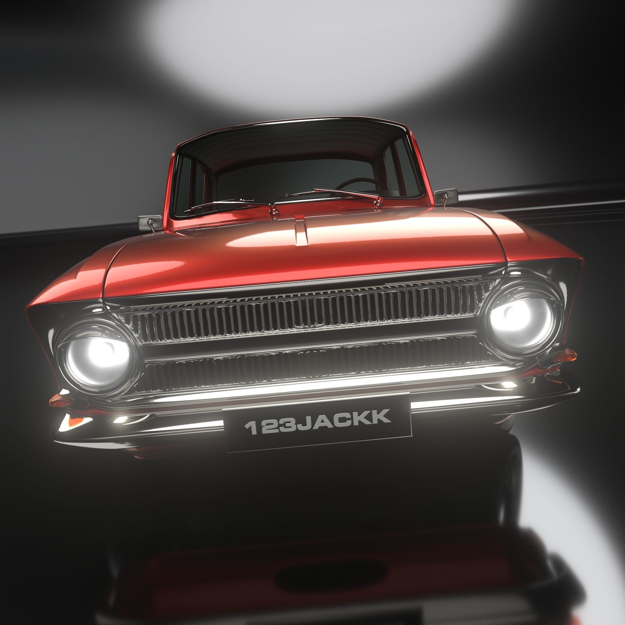 Moskvich 412 3D model | CGTrader