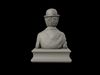 Charlie Chaplin portrait Sculpture 3D model 3D printable | CGTrader