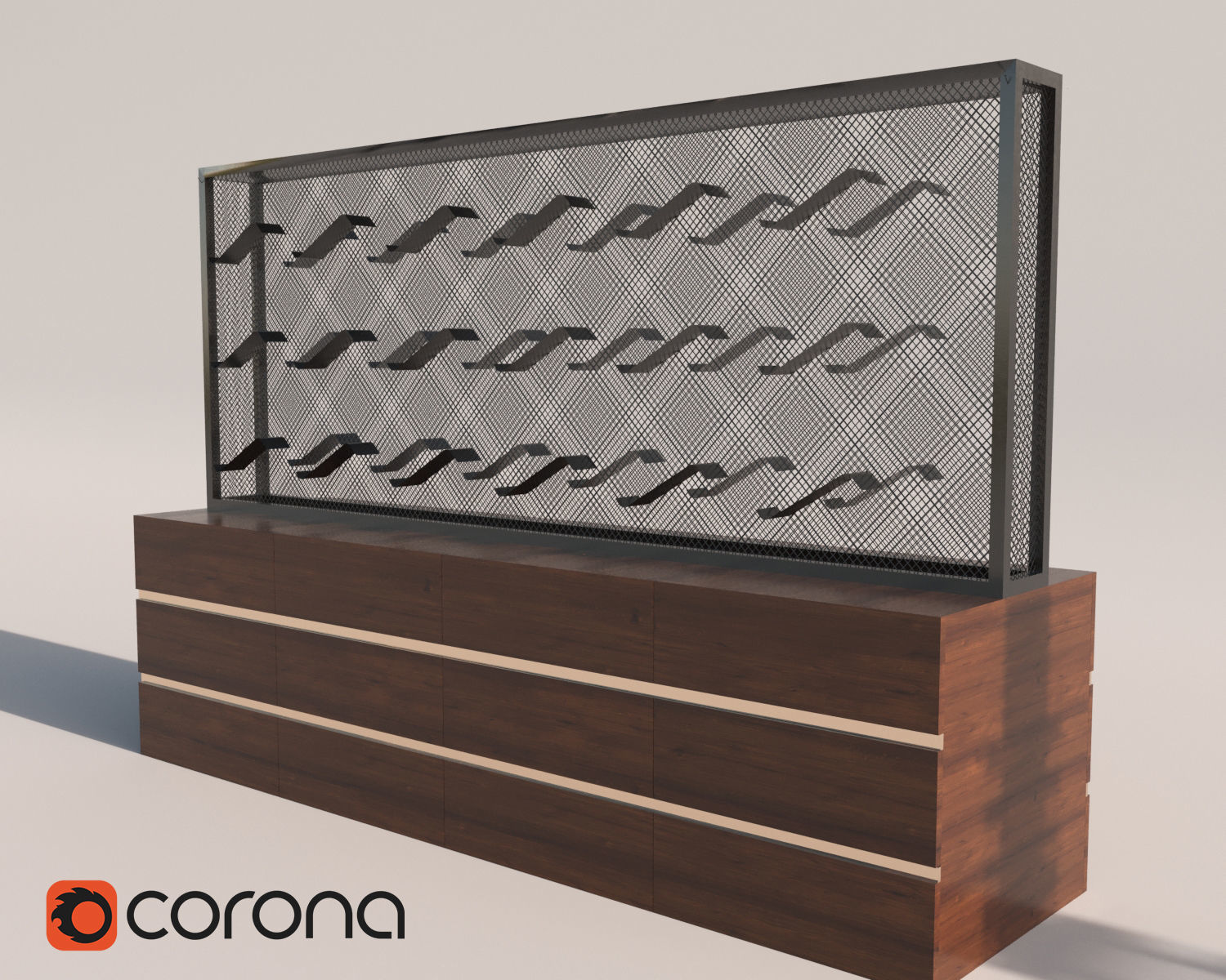 sheo rack 3D model | CGTrader