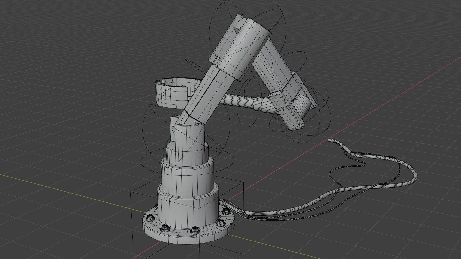 Mechanical Arm free VR / AR / low-poly 3D model rigged | CGTrader