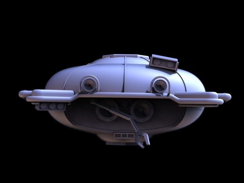 SP-350 Denise Submarine Diving saucer 3D model 3D printable | CGTrader