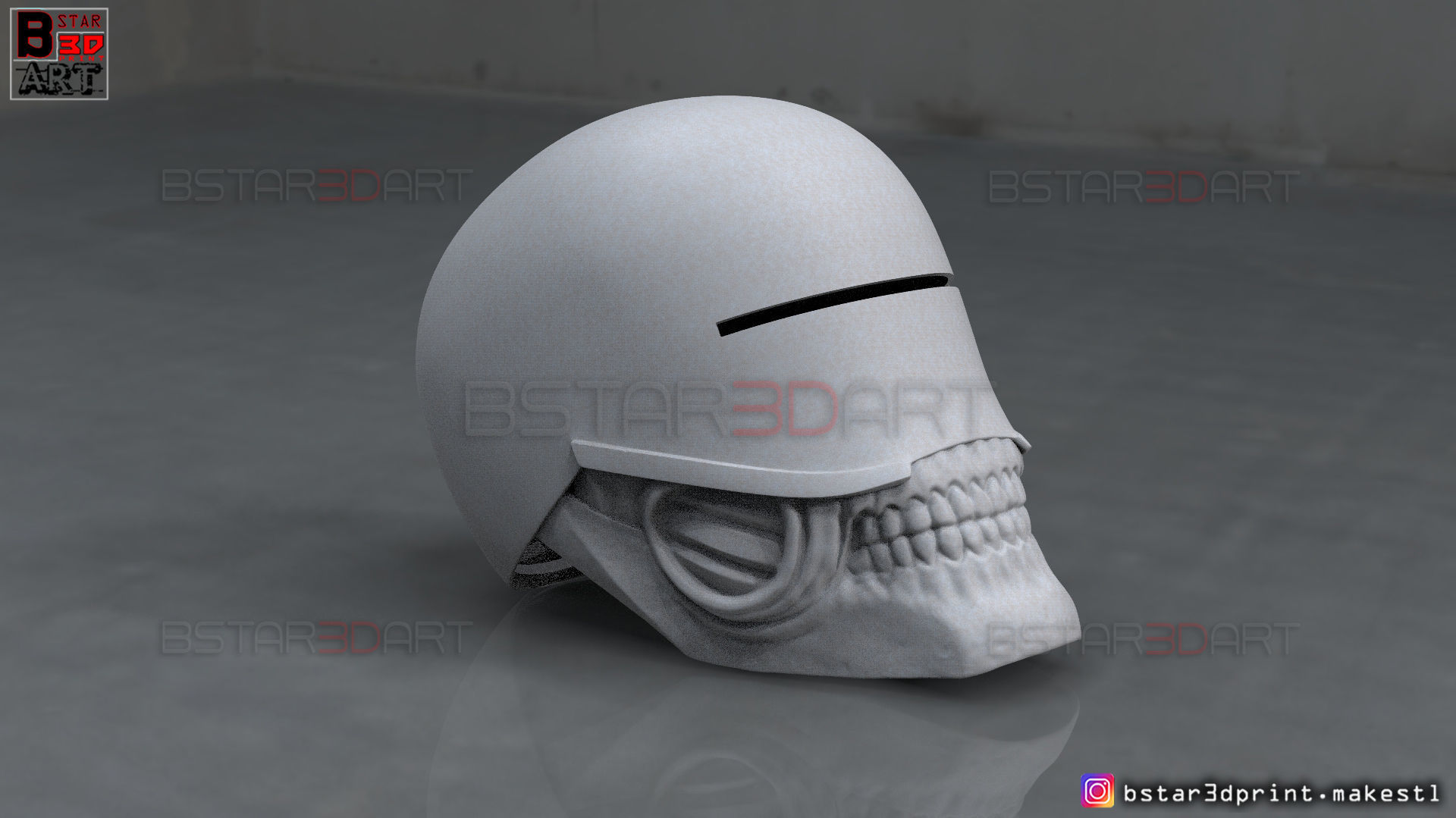 Bloodsport Mask - The Suicide Squad - DC Comics cosplay 3D model 3D ...