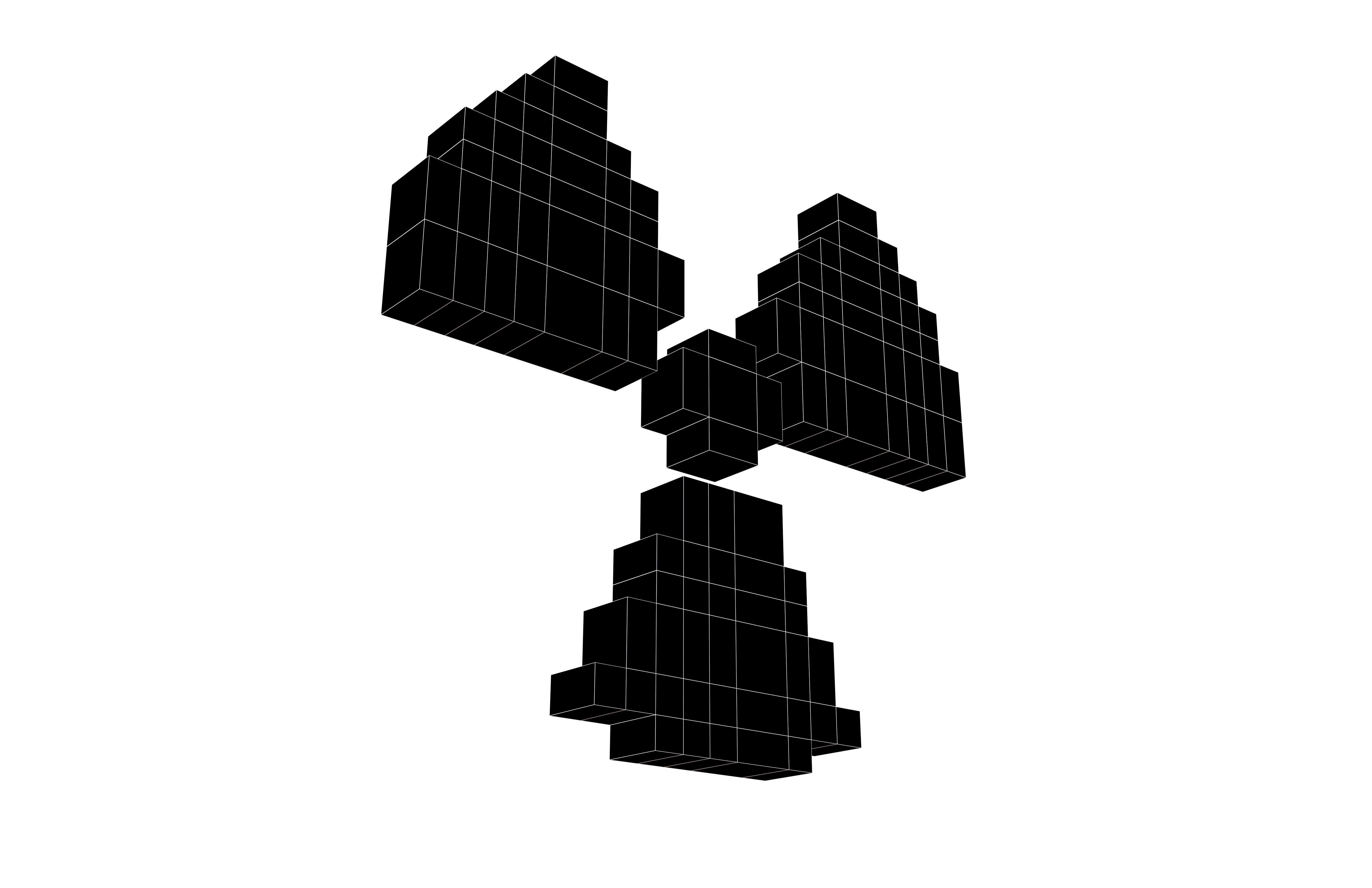 3D model Pixel Radiation Symbol v1 003 VR / AR / low-poly | CGTrader