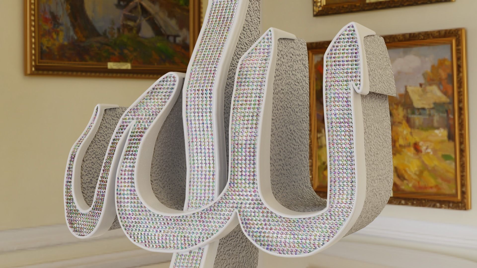 Islamic figurine 3D model | CGTrader