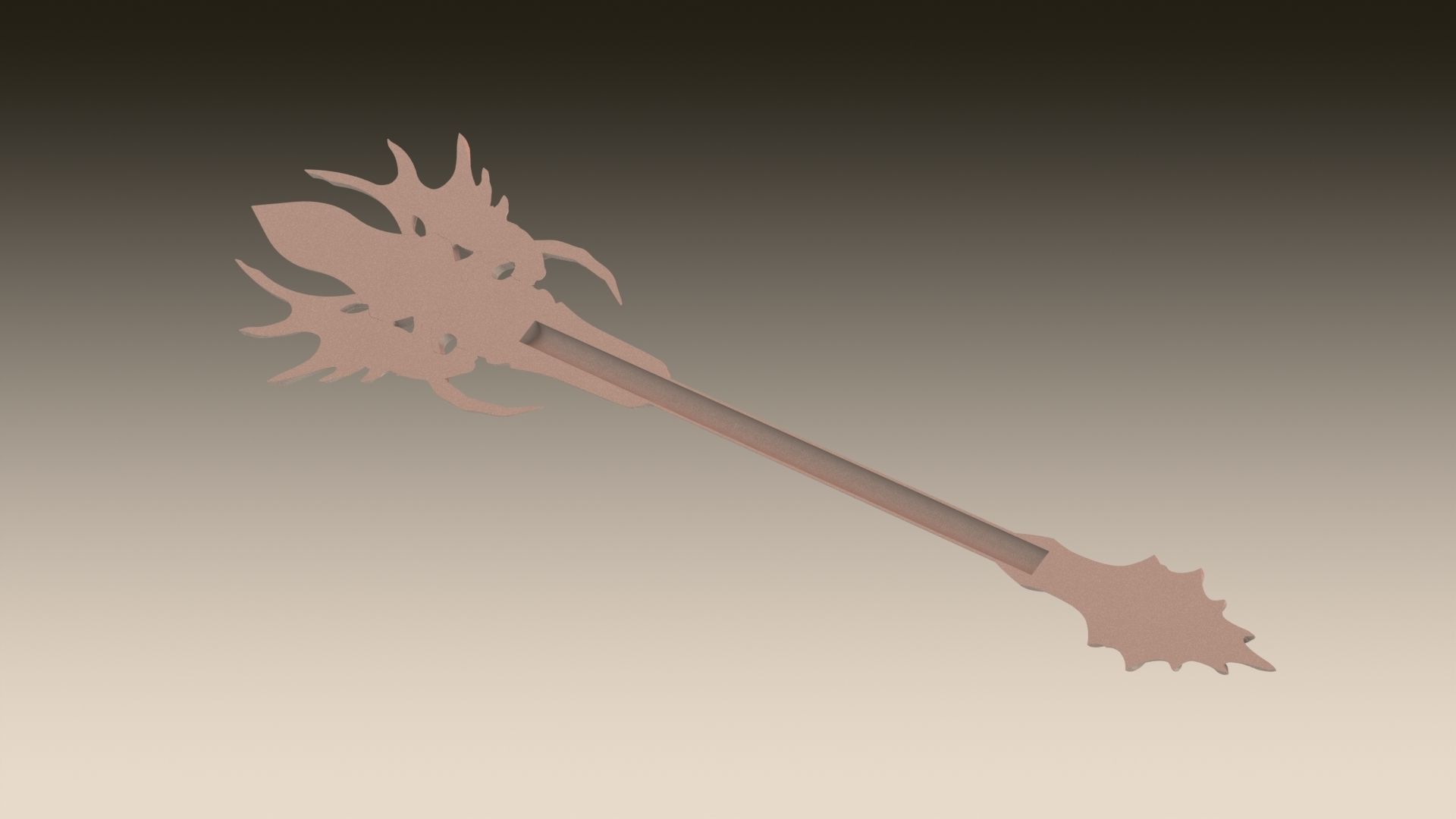 Arcana Mace Lineage2 3D model 3D printable | CGTrader