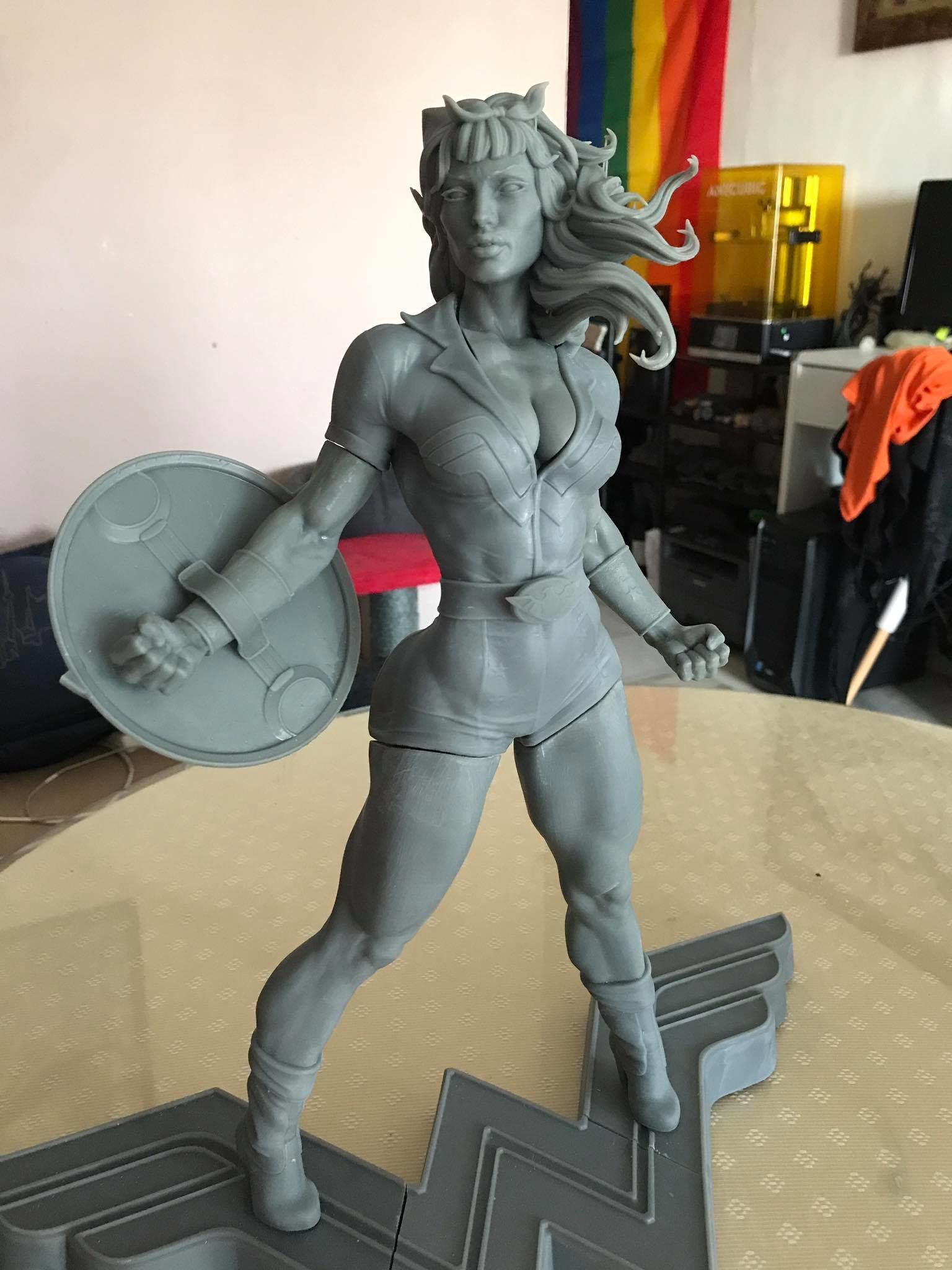 Wonder Woman 3D model 3D printable | CGTrader