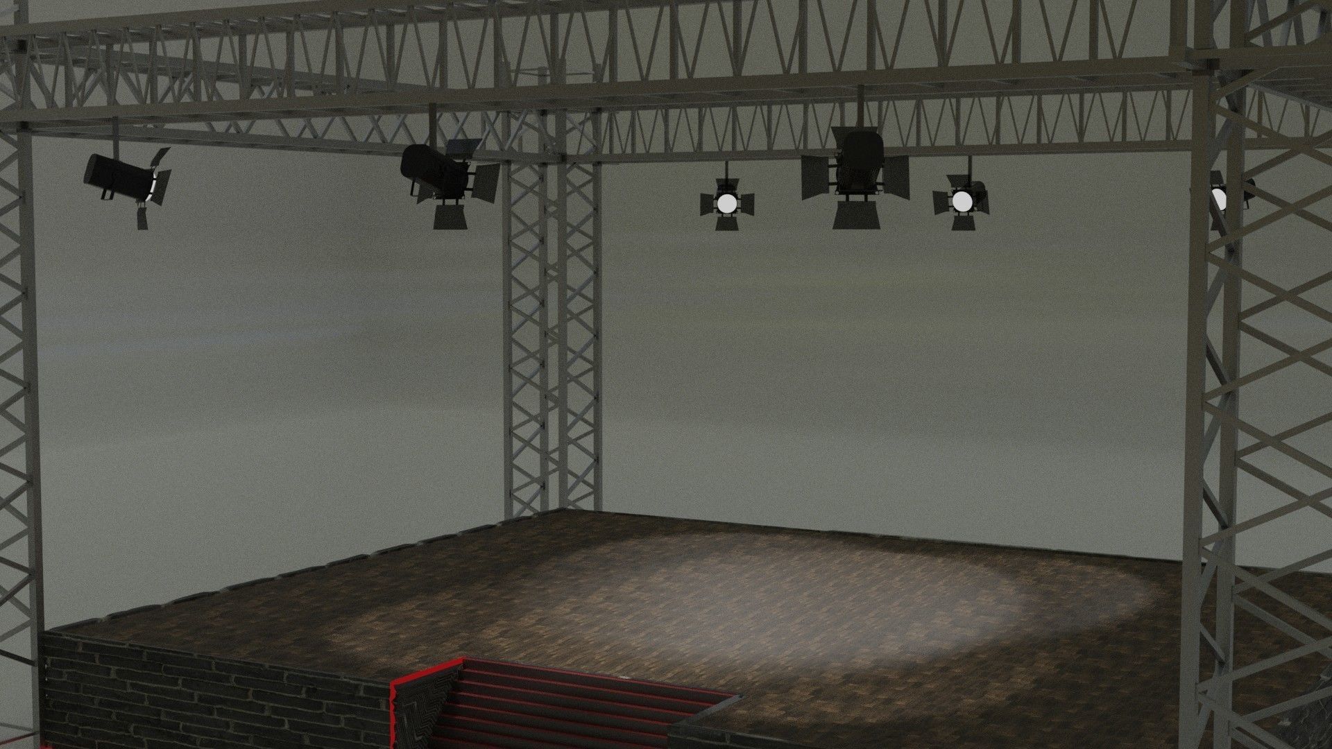 3d model of the scene 3D model | CGTrader