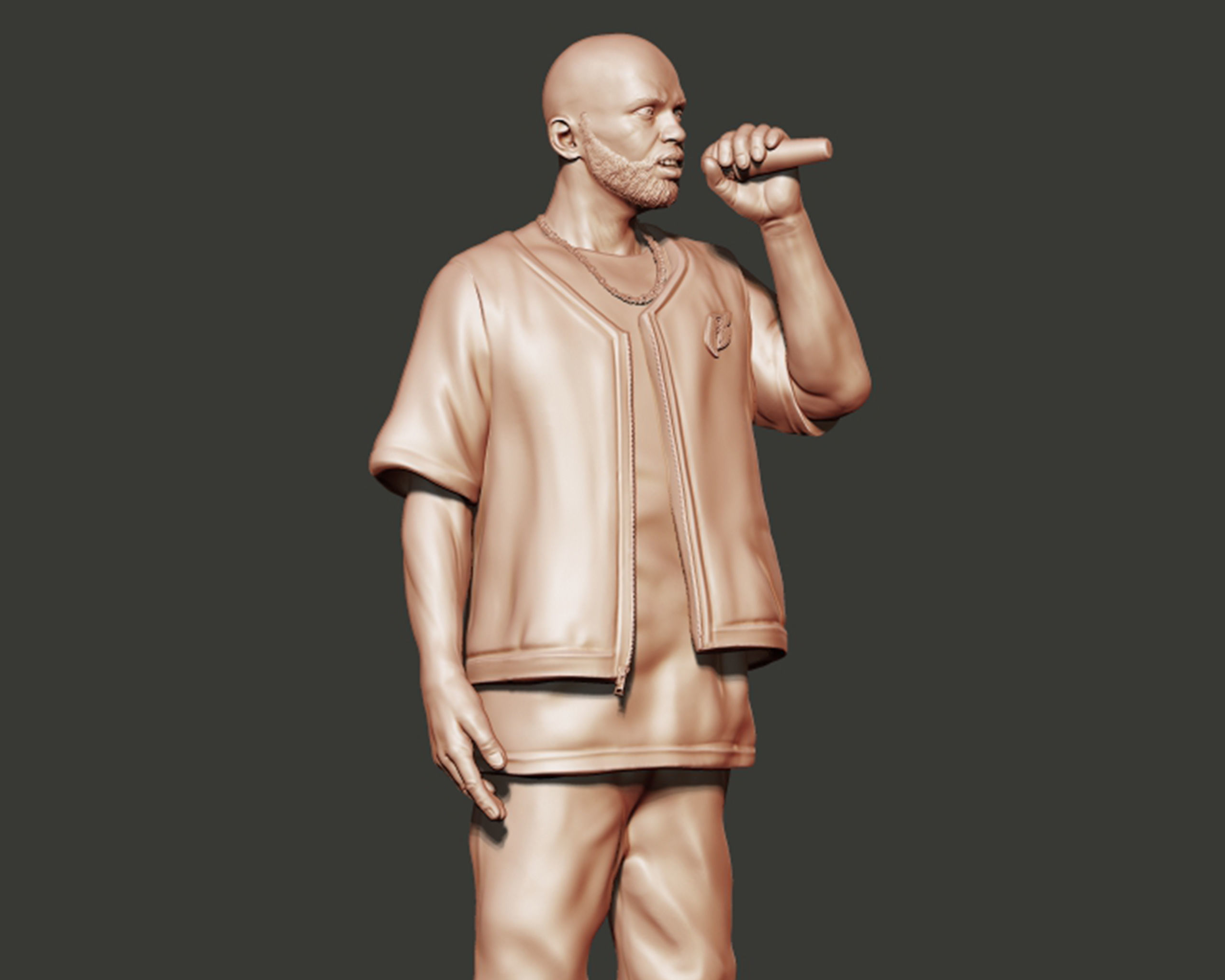DMX full-body sculpture 3D model 3D printable | CGTrader
