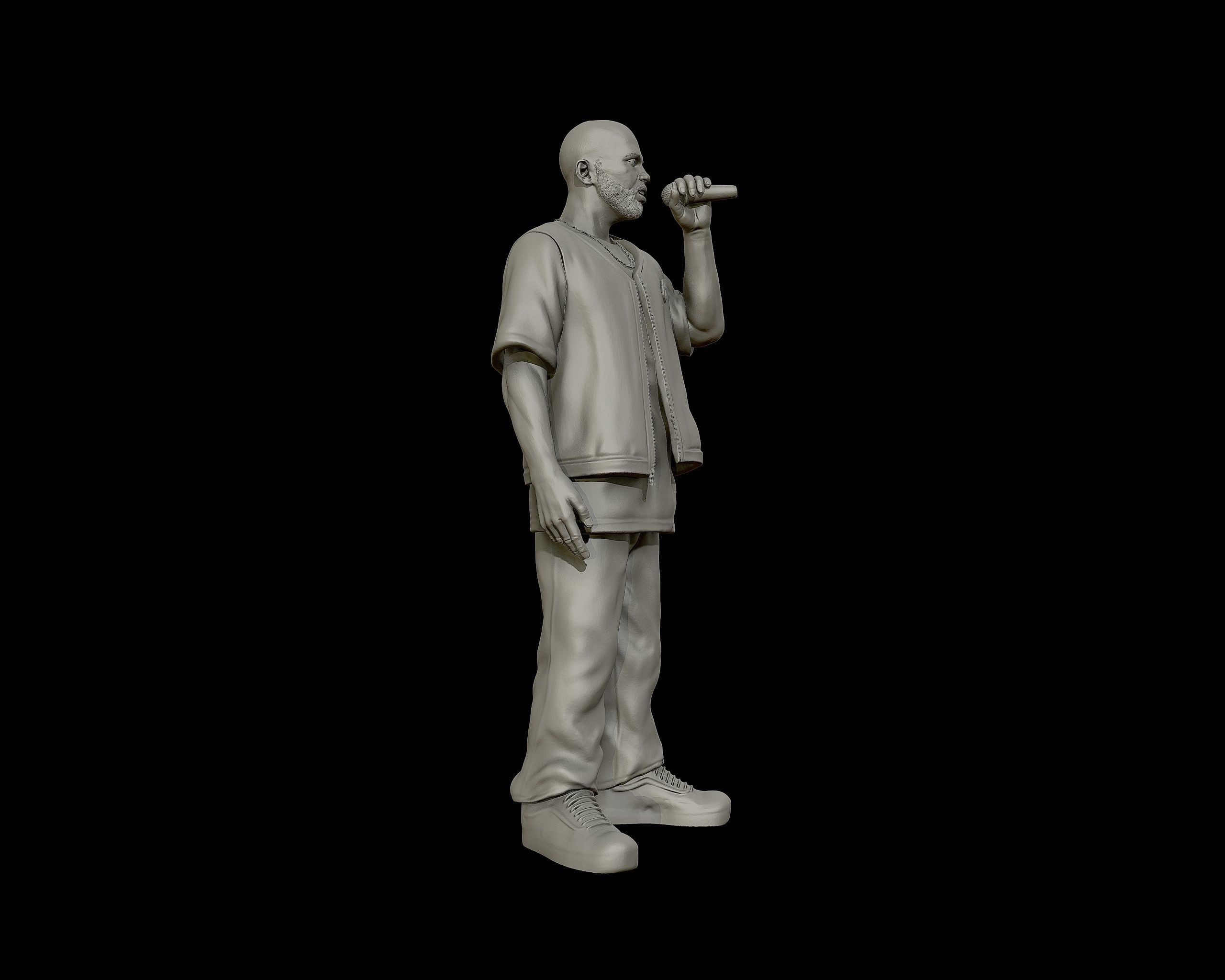 DMX full-body sculpture 3D model 3D printable | CGTrader