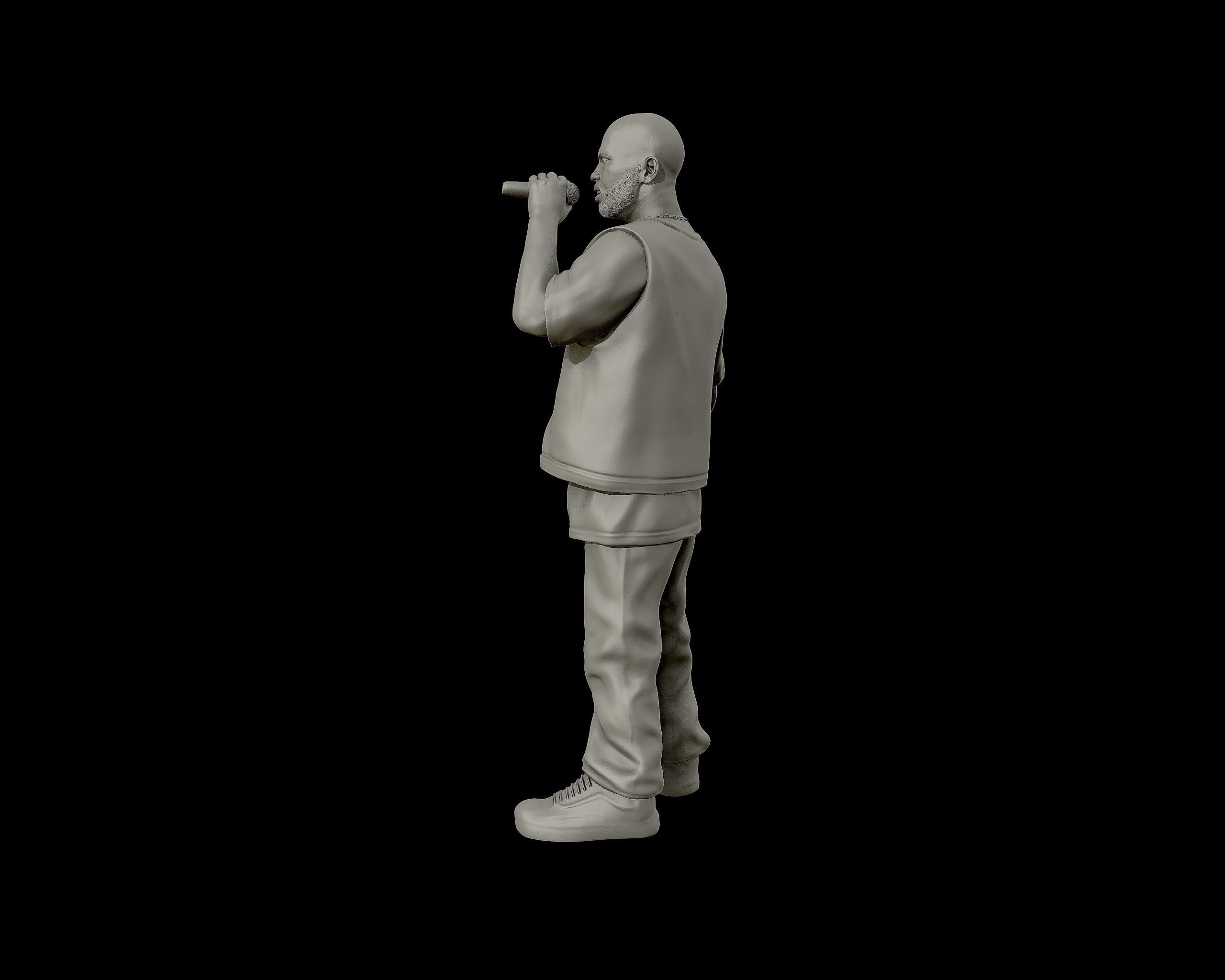 DMX full-body sculpture 3D model 3D printable | CGTrader