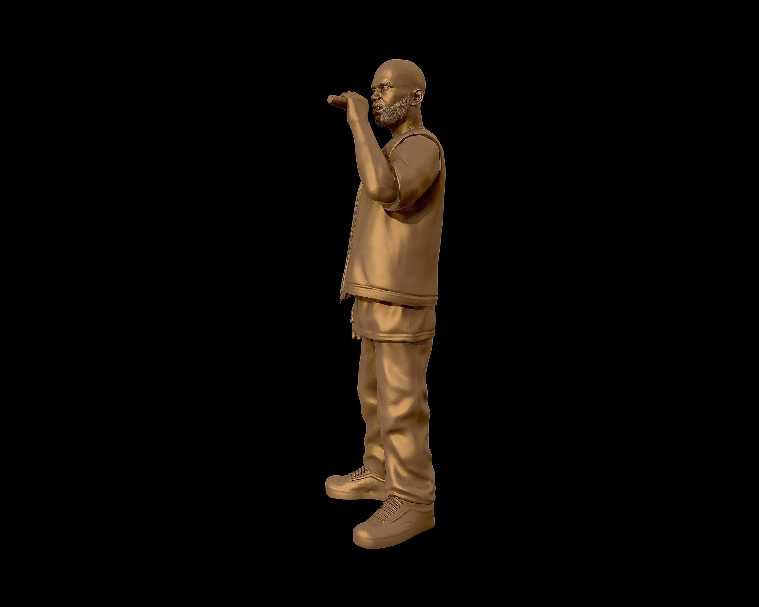 DMX full-body sculpture 3D model 3D printable | CGTrader